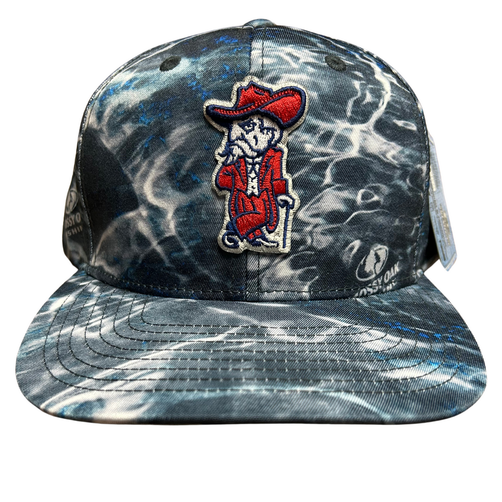 Mossy Oak® Guide Cap (Blue Camo, Colonel Reb Traditional Pose ...