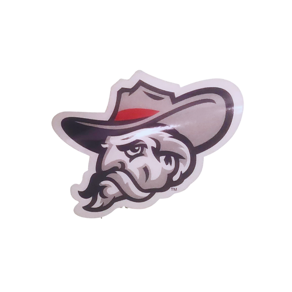 Colonel Reb Head Sticker – MississippiRebel.com